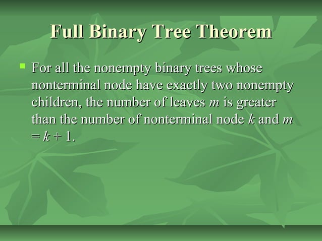 Binary Trees Ppt