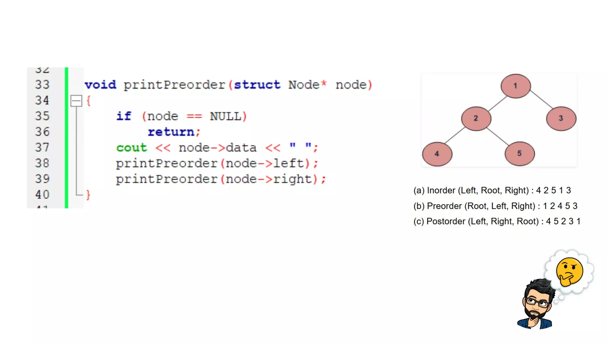 Binary tree & traversal | PPT