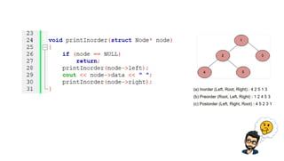 Binary tree & traversal | PPT