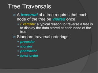 Binary tree traversal ppt - 02.03.2020