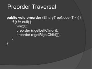 Binary tree traversal ppt - 02.03.2020
