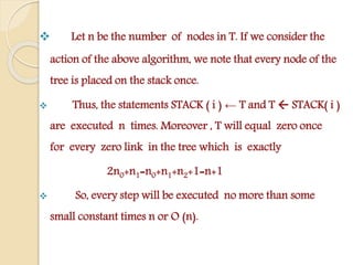 Binary tree traversal ppt | PPTX