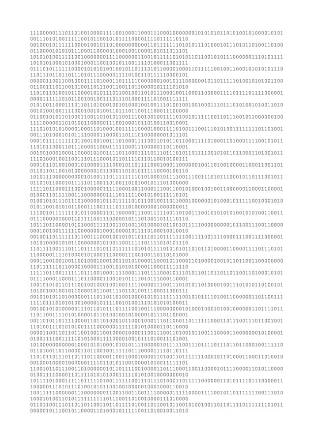 Binary zero one_text_file | PDF