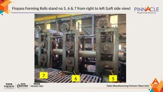 Bina tubes breakdown summary steel plant pipe tubes | PPTX
