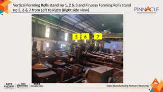 Bina tubes breakdown summary steel plant pipe tubes | PPTX