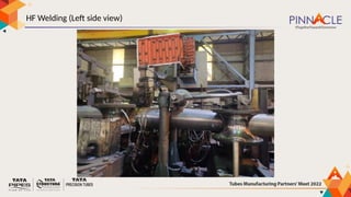 Bina tubes breakdown summary steel plant pipe tubes | PPTX