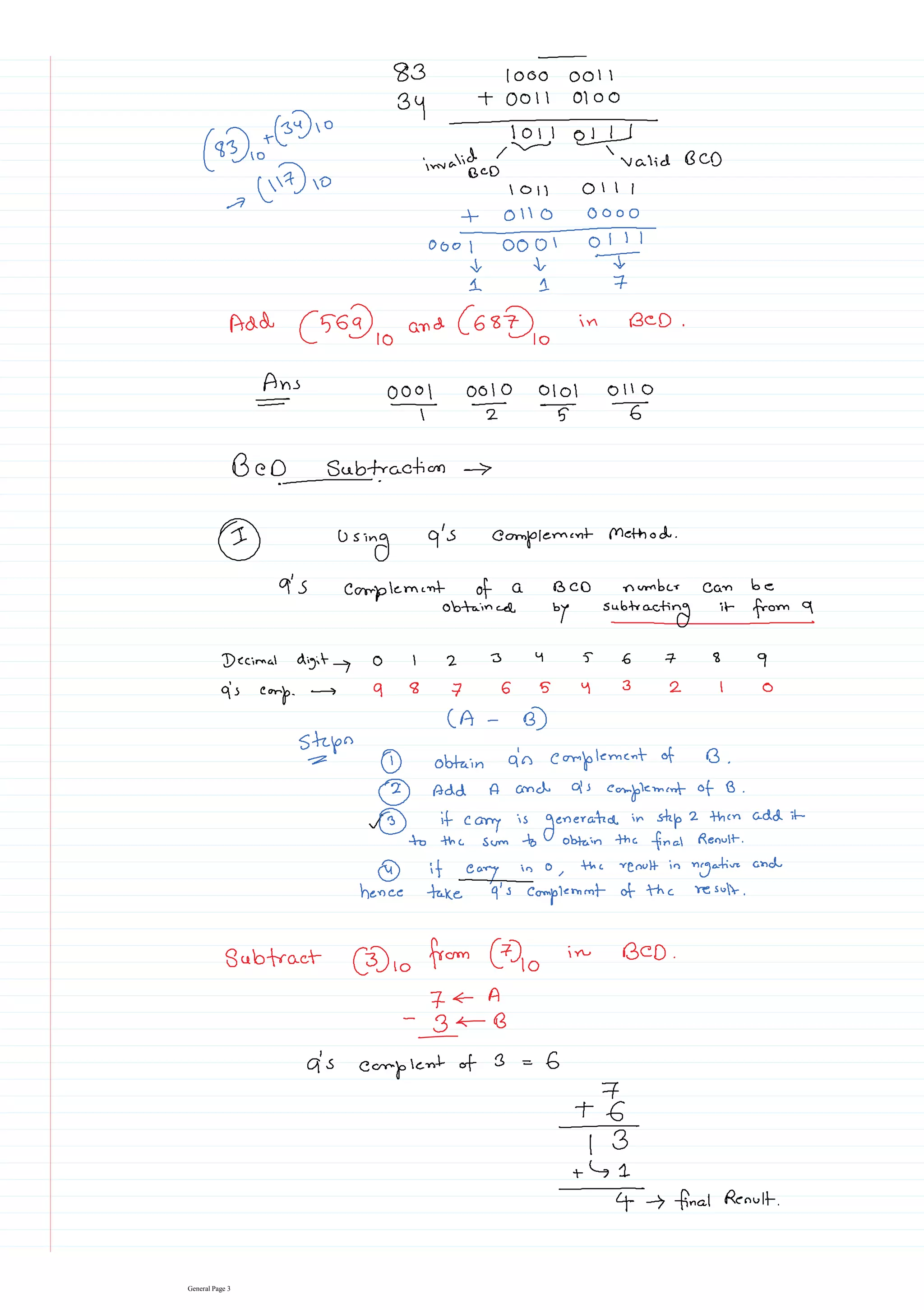 Binay coded decimal (bcd) | PDF