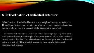 Principal management. 14 principal management | PPTX