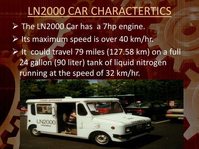LIQUID NITROGEN AS ALTERNATIVE FUEL | PPT
