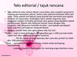 Teks Tajuk kela XI Pemaaran bahasa indonesia pptx | PPT