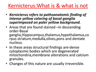 Kernicterus/BIND-pathogenesis | PPTX