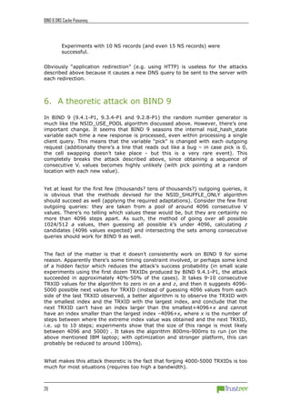 Bind 8 Dns Cache Poisoning | PDF