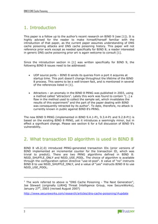 Bind 8 Dns Cache Poisoning | PDF