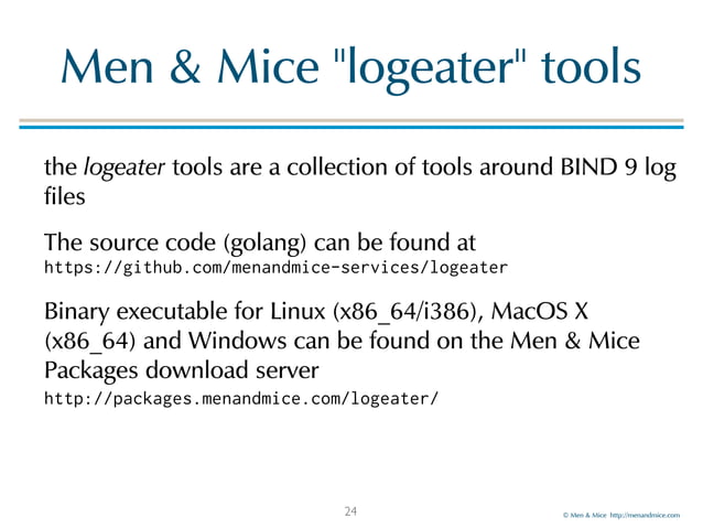 BIND 9 logging best practices | PDF