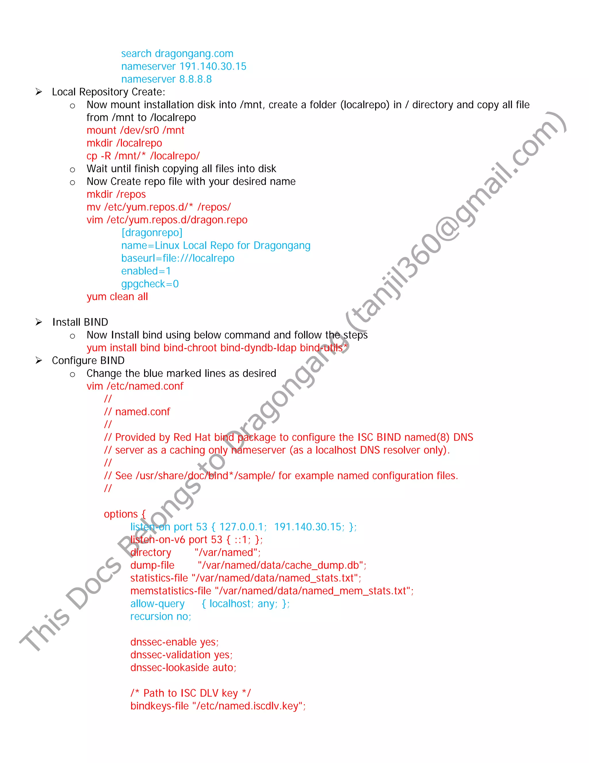 DNS (BIND) on CentOS | PDF