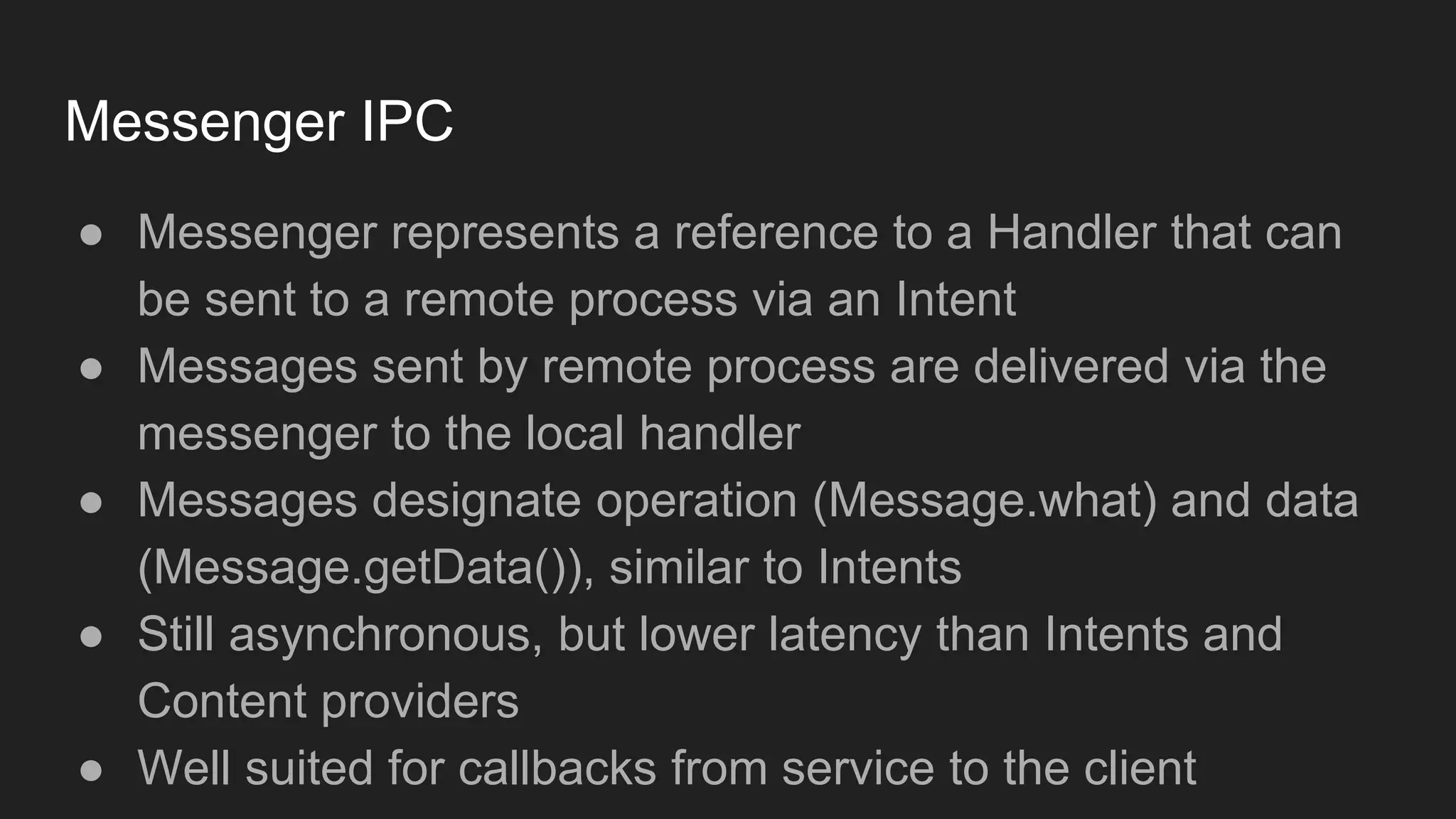 Binder: Android IPC | PPTX