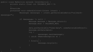 Binder: Android IPC | PPTX