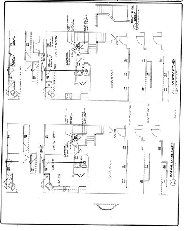 Full set of Townhouse plans | PDF