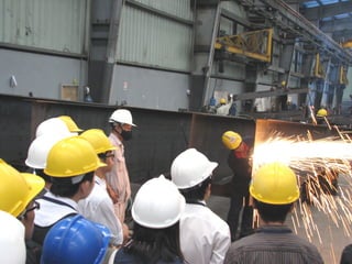 OVERVIEW OF STUDENT "FACTORY VISIT" AND TOUR, 2013 | PPT