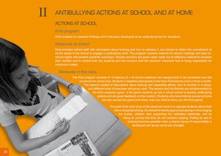 KiVa antibullying program - Parents' Guide | PDF