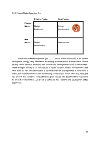 J.CO Donut & Coffee Marketing ( Principles of Marketing ) | PDF