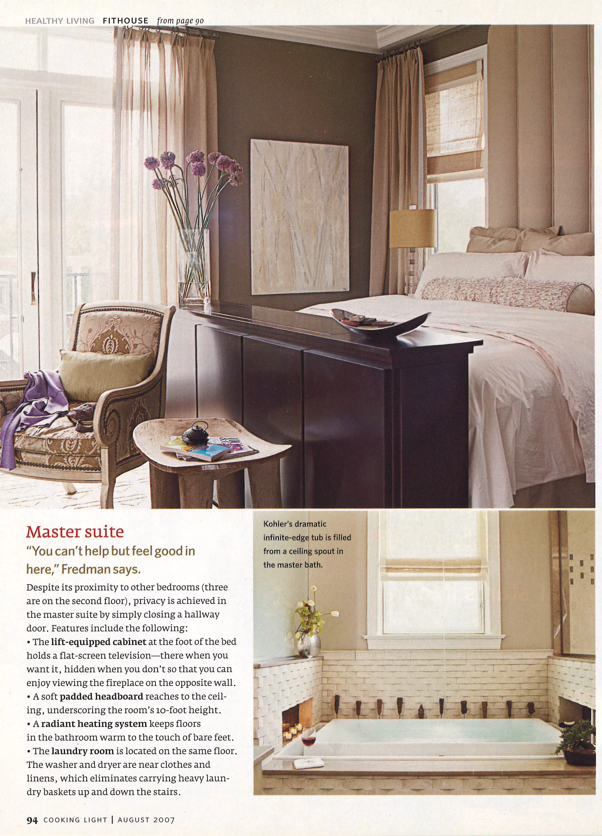 Cooking Light Magazine Fit Home | PDF