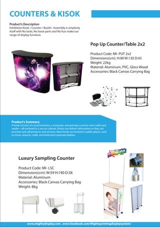 Exhibition Display System Supply | PDF