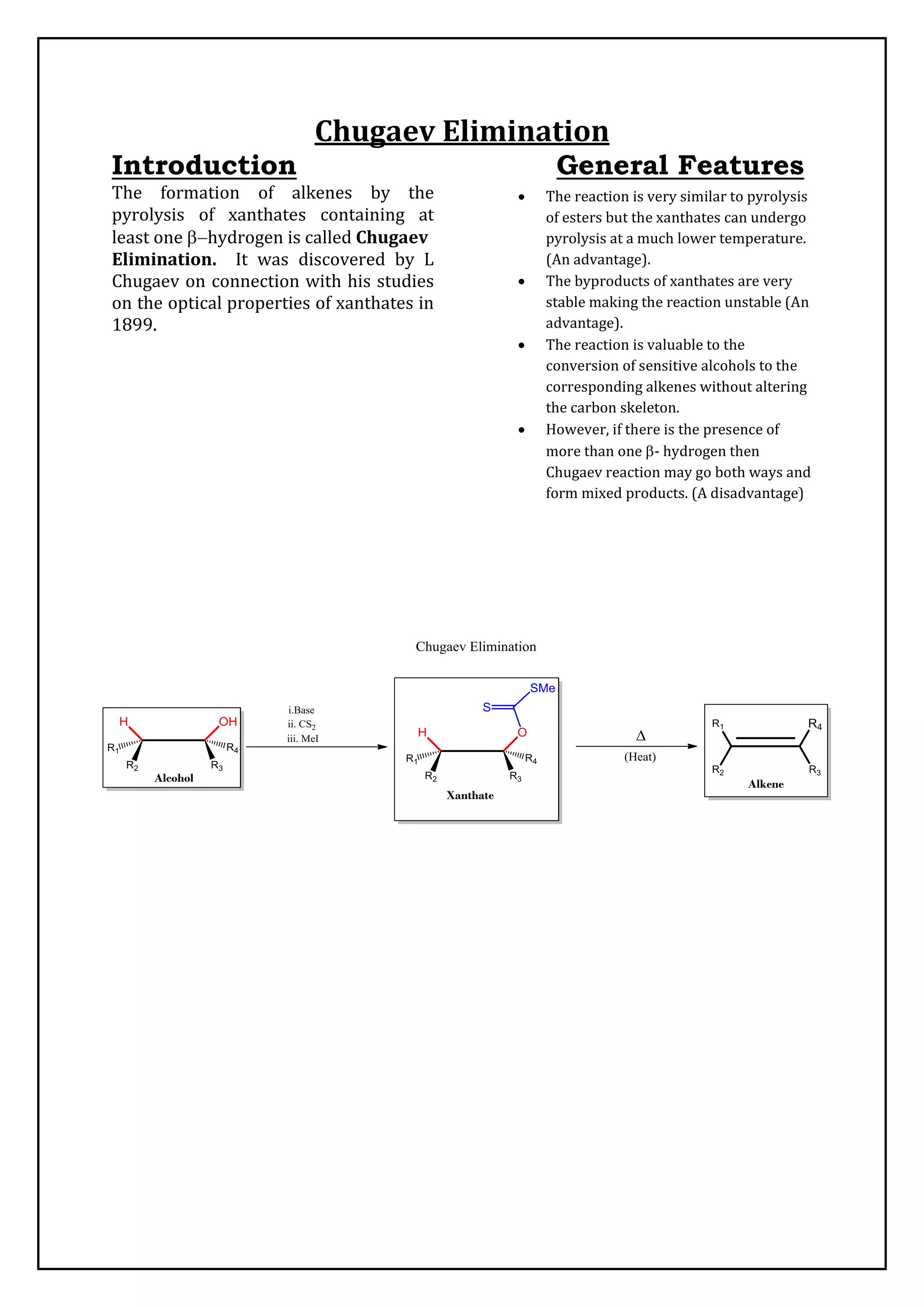 Organic Chemistry Name Reaction with mechanisms 140 | PDF