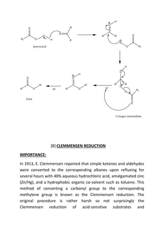 Organic Chemistry Name Reaction with mechanisms 140 | PDF