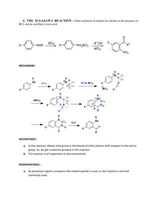 Organic Chemistry Name Reaction with mechanisms 140 | PDF