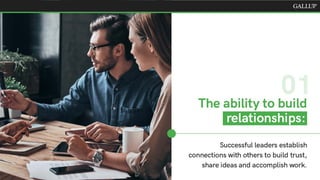 Gallup - Leadership Competencies | PDF | Executive Leadership ...