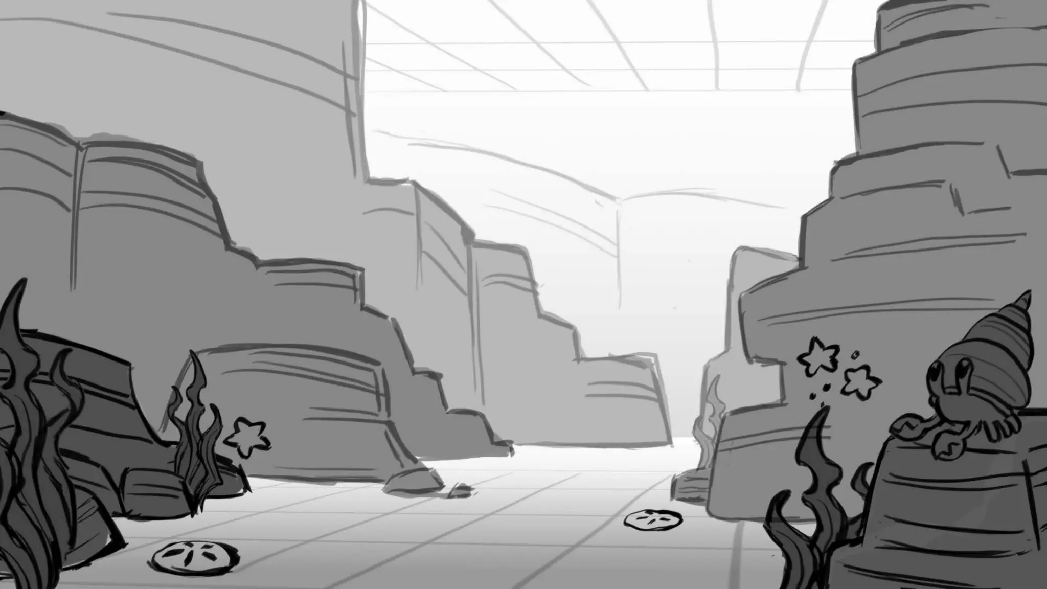 Acolight (A Mermaid short Film Storyboards) | PDF