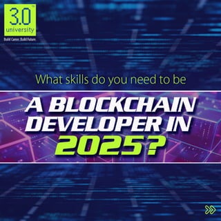 Full Stack Blockchain Developer Program! | PDF