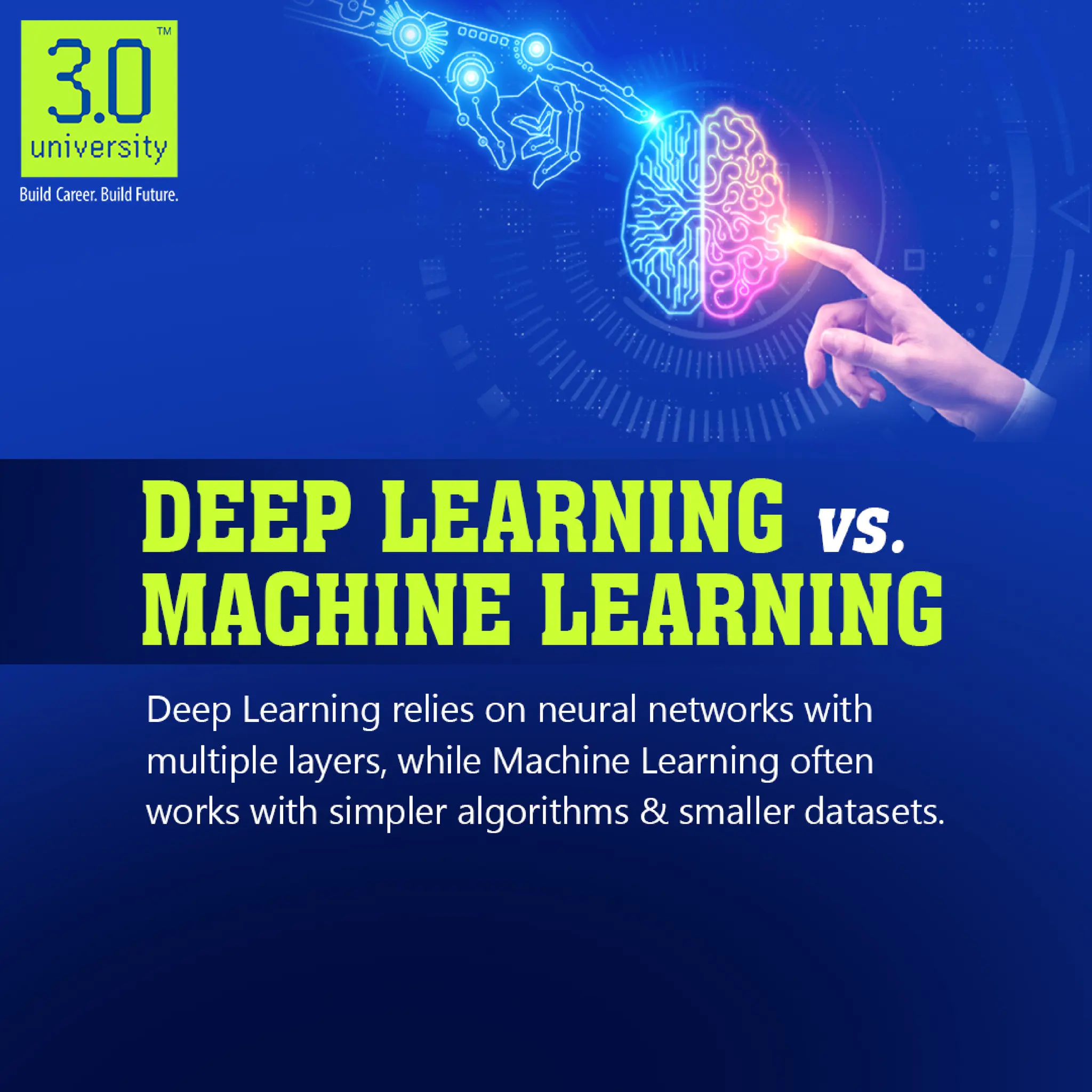Difference between Deep Learning and Machine Learning | PDF