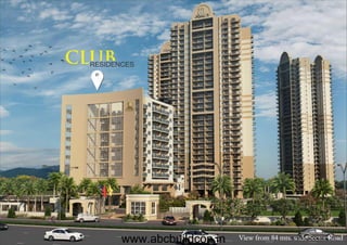 AIPL Club Residences Brochure - Abc Buildcon Pvt Ltd | PDF | Real Estate
