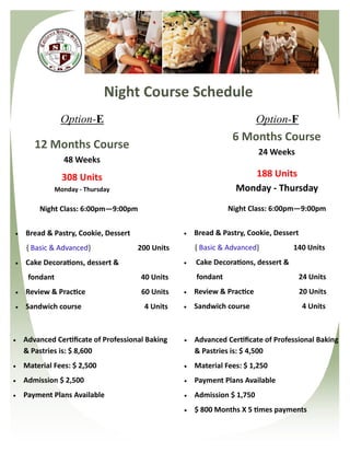 Course Schedule | PDF