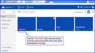 Using Microsoft Word in the cloud with a Hotmail account | PDF