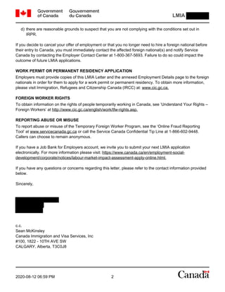 Lmia Canada Pdf Fill Online, Printable, Fillable, Blank, 06/01/2024