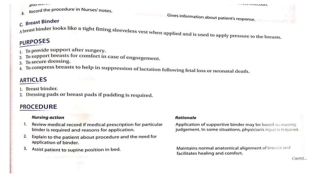 Binder and splint ppt | PPTX