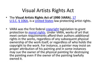 Protect Your Art: Copyrights/Trademarks for Artists | PPTX