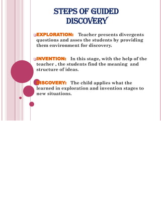 Seminar on Discovery Learning........... | PDF