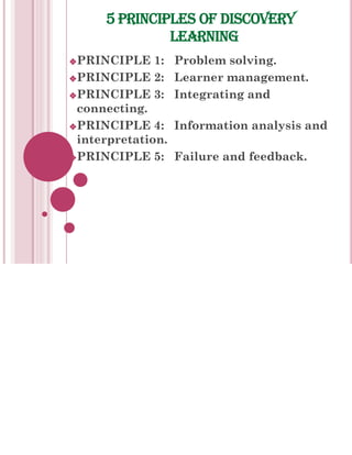 Seminar on Discovery Learning........... | PDF | Primary Education ...