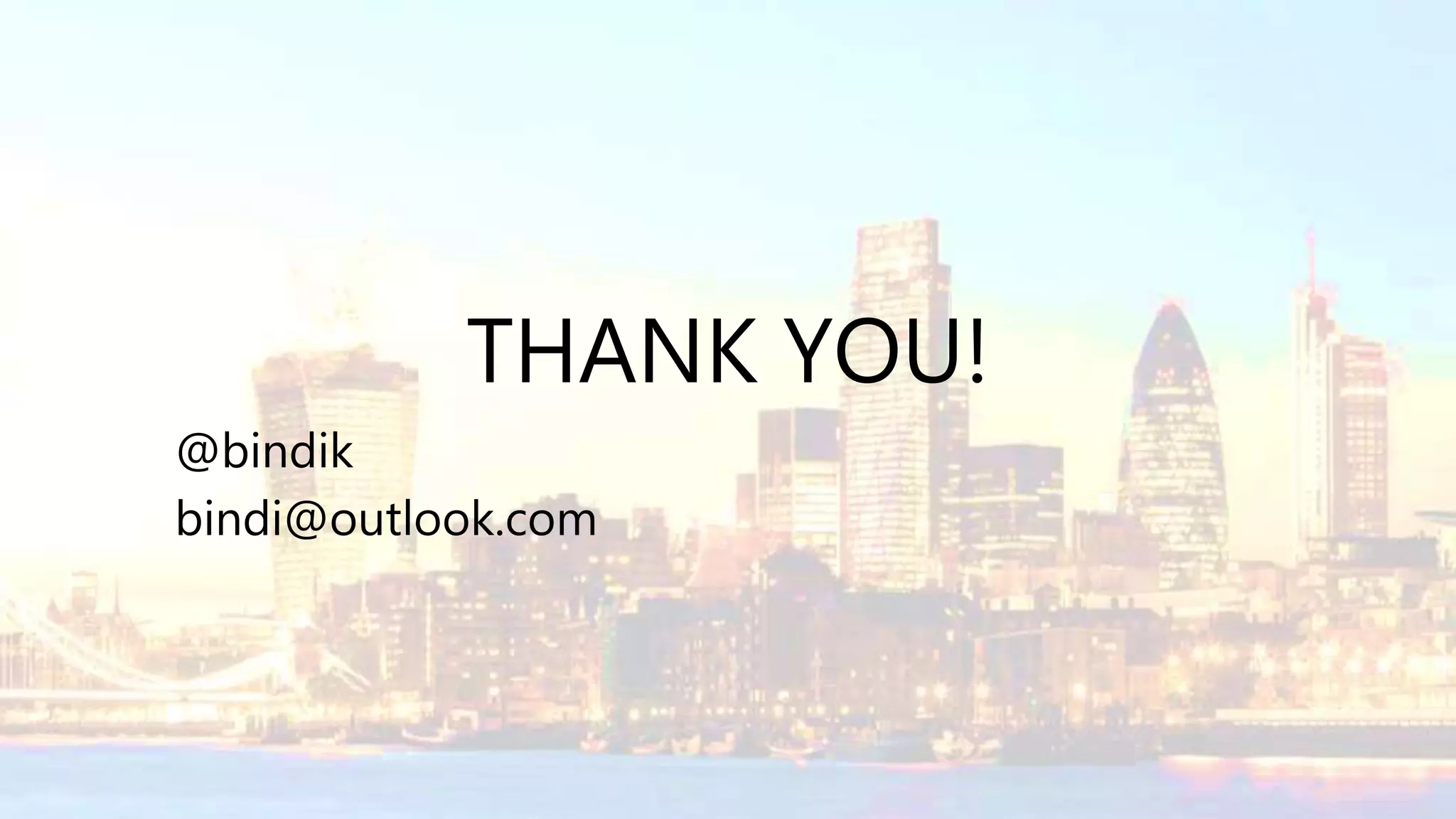 Building a Sustainable Technology Ecosystem and Cluster Bindi Karia | PPTX