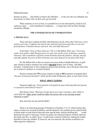 Binding and Loosing | PDF