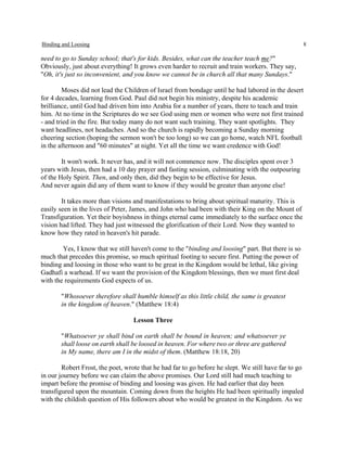 Binding and Loosing | PDF