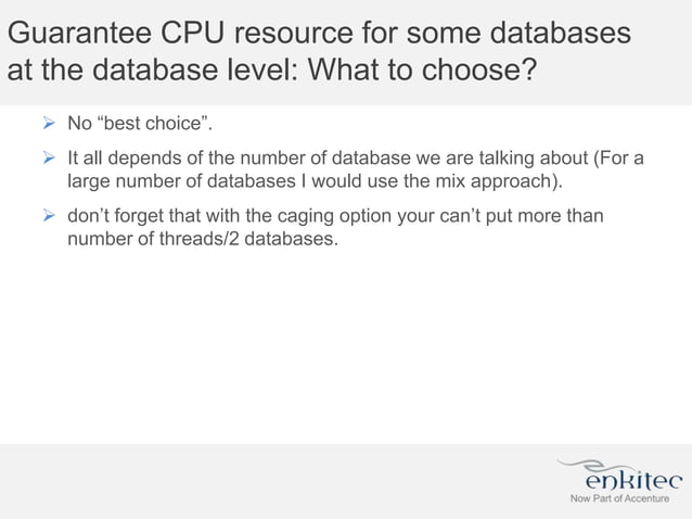 Oracle: Binding versus caging | PPT