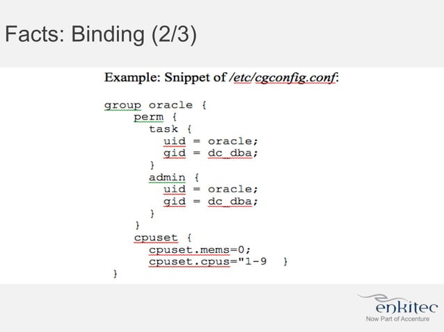 Oracle: Binding versus caging | PPT