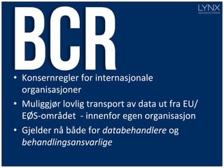 Binding corporate rules | PDF