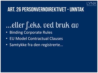 Binding corporate rules | PDF