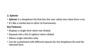 Binding data with the AdapterView class.pptx